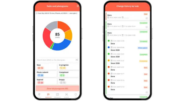 Retail Merchandising App » Features & Benefits | LEAFIO AI