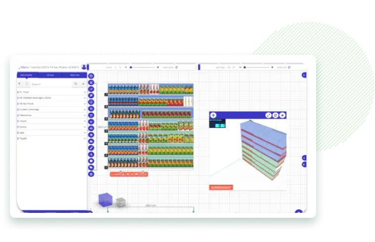 Shelf Planning - Retail Micro Space planning | LEAFIO AI